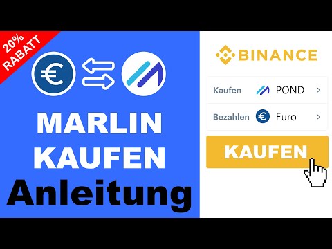 Marlin (POND) kaufen ANLEITUNG ✅ Schritt-für-Schritt (0,08% Gebühren)