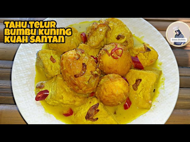 Resep Rahasia Telur Bumbu Kuning Santan: Rahasia Kuliner Indonesia yang ...