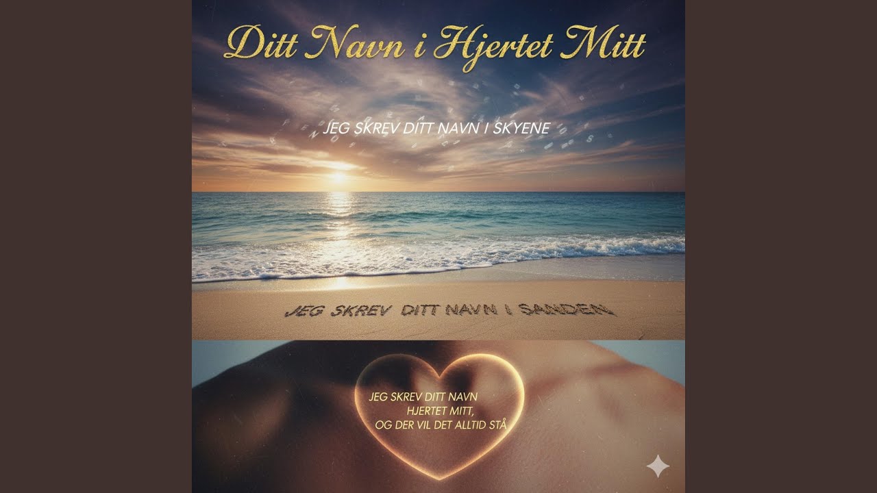 Ditt navn i hjertet mitt - YouTube