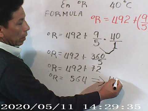 Como convertir grados RANKINE a CELSIUS - YouTube