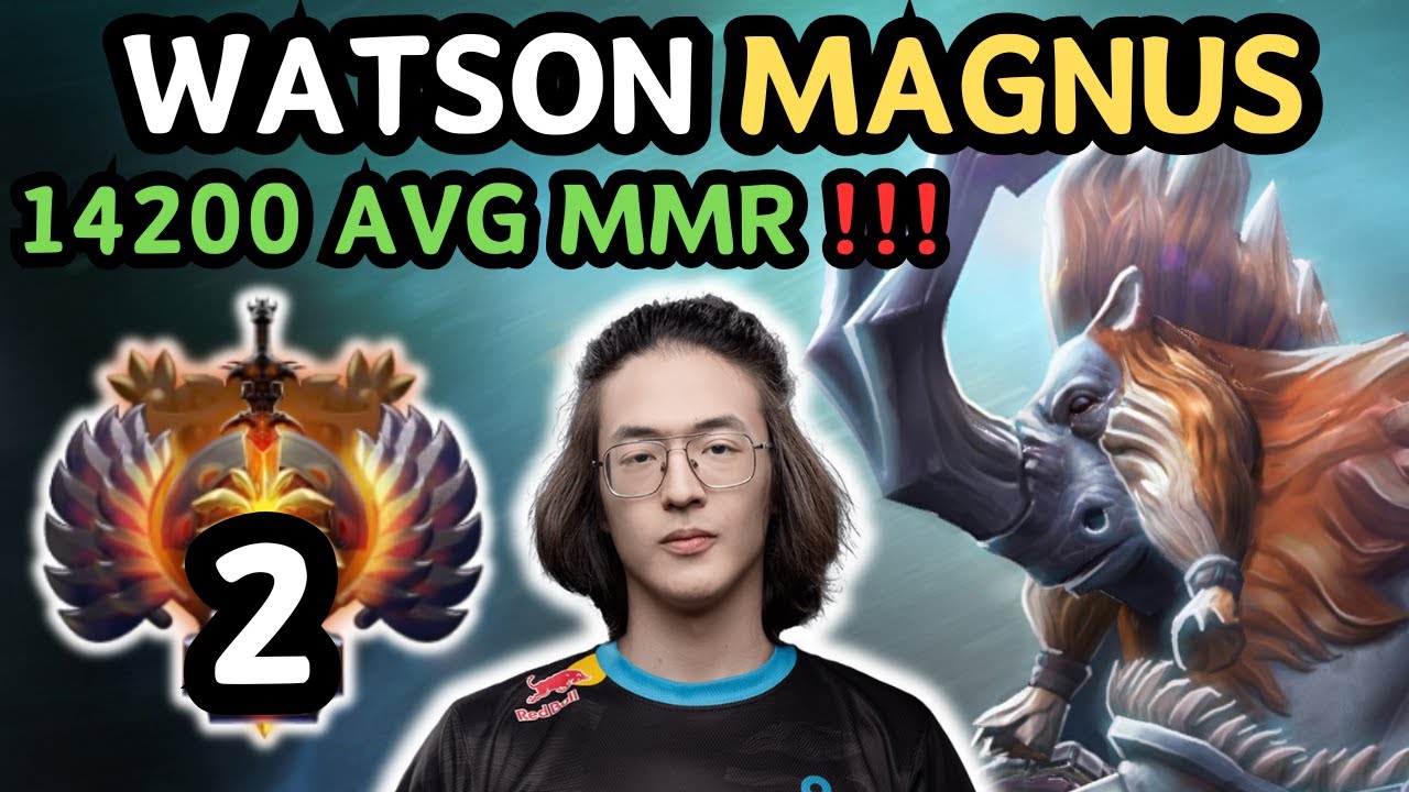 🔥 Watson MAGNUS Safelane Carry 7.37d 🔥 Rank 2 Europe - Dota 2 - YouTube
