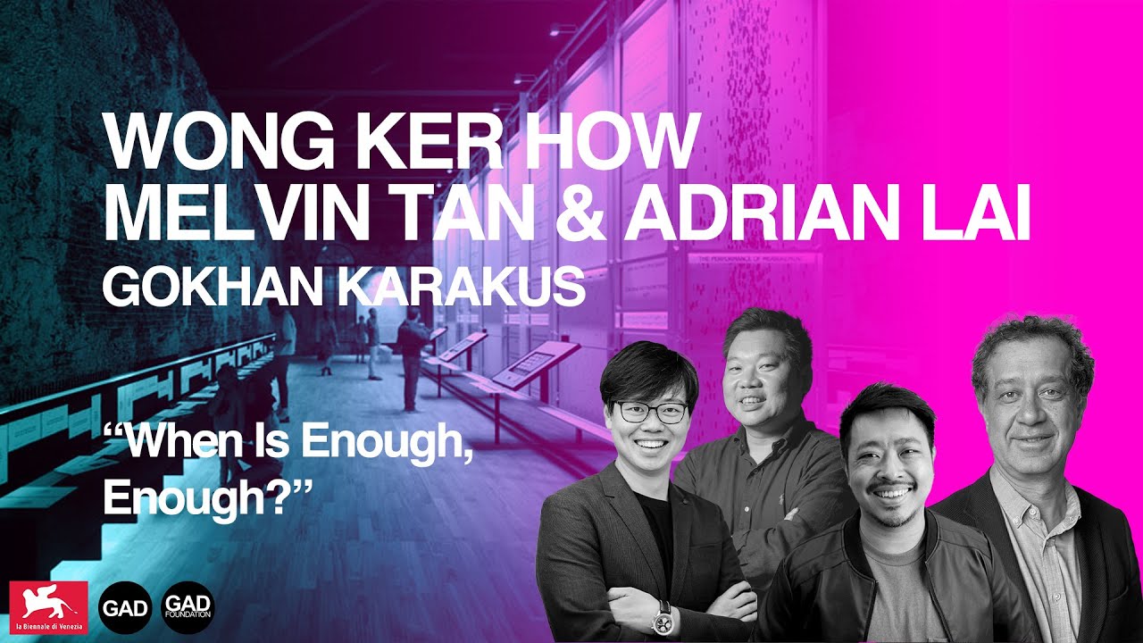 Melvin Tan, Adrian Lai & Wong Ker How: "When Is Enough, Enough ...