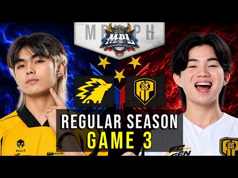 ONIC PH vs AP BREN 🔥 GAME 3 | MPL PH SEASON 18 | REGULAR SEASON