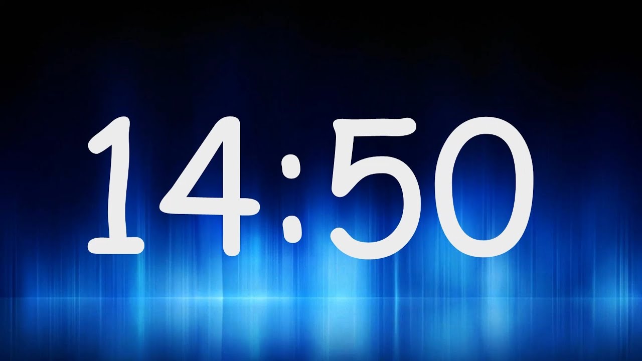 14:50 Minutes Timer / Countdown from 14min 50sec - YouTube