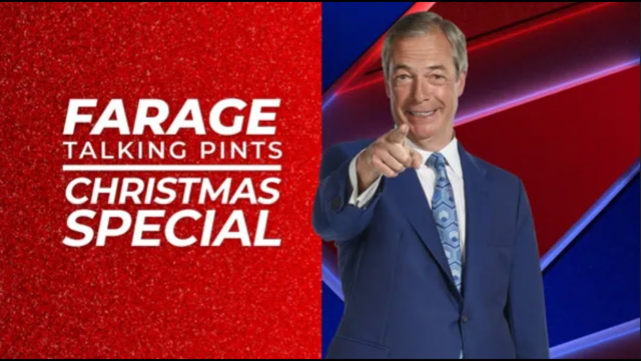 Farage Talking Pints Christmas Special | Monday 25th December - YouTube