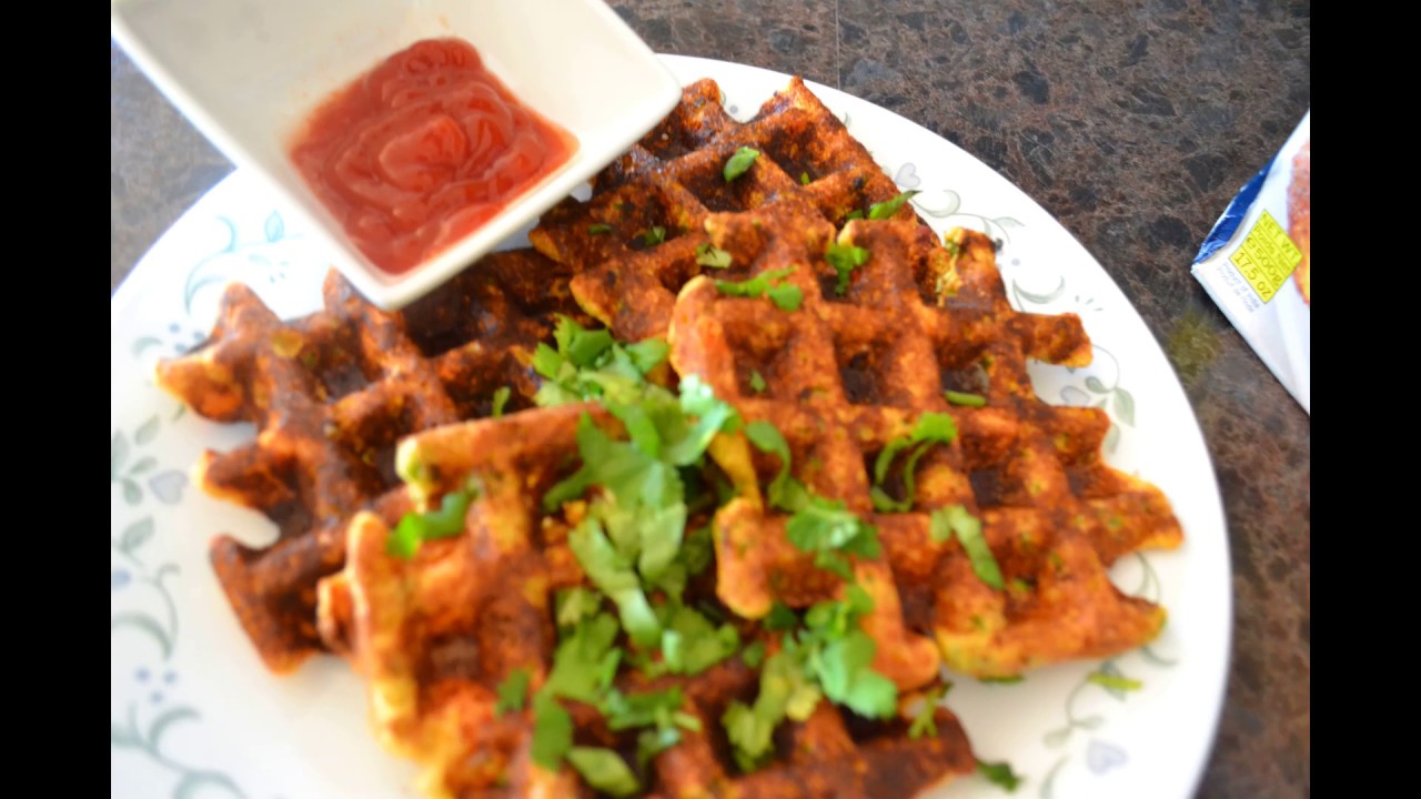 MASALA (SPICE MIX) WAFFLE BY GITS HANDVO MIX - YouTube