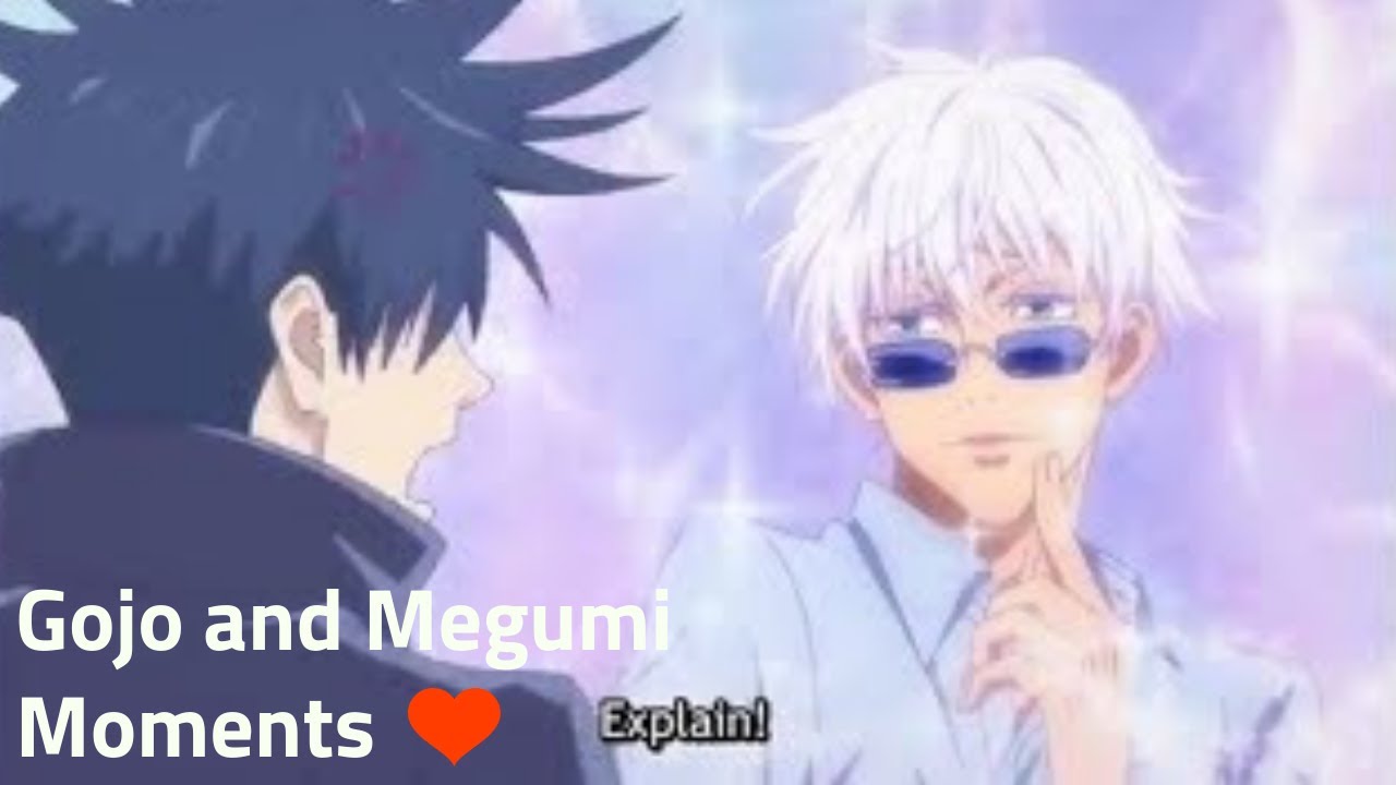 gojo and megumi being an iconic duo - jujutsu kaisen scene compilation ...