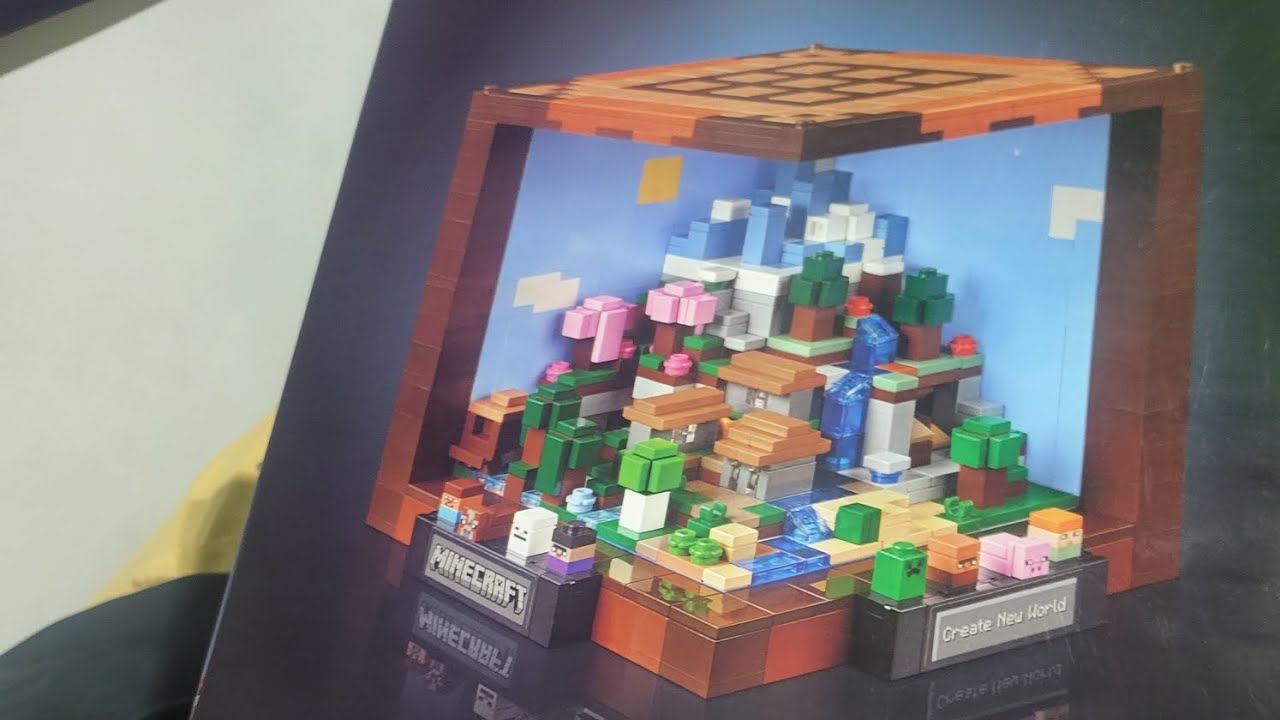 21265 | Lego Minecraft | Crafting Table - YouTube