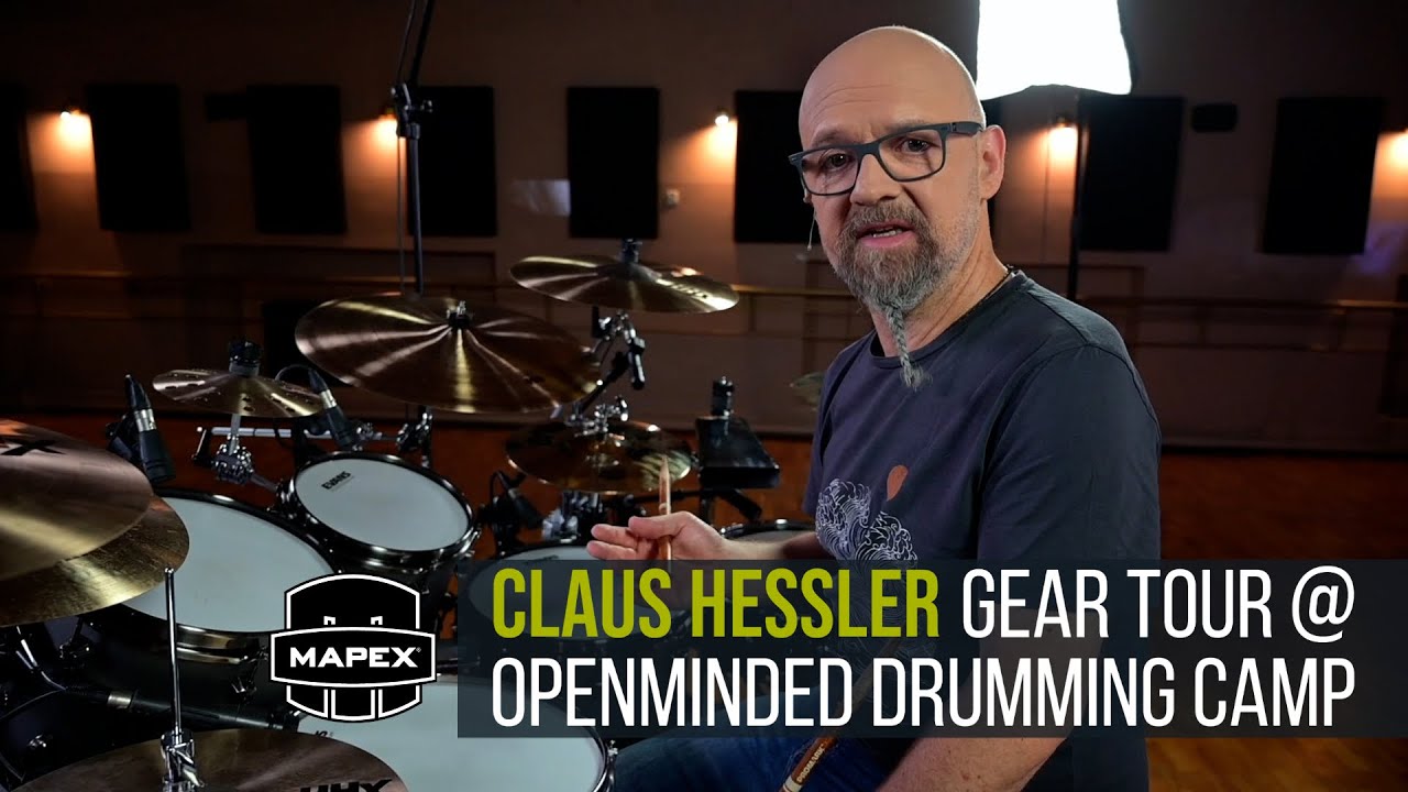 Claus Hessler - Openminded Drum Camp Gear Tour - YouTube