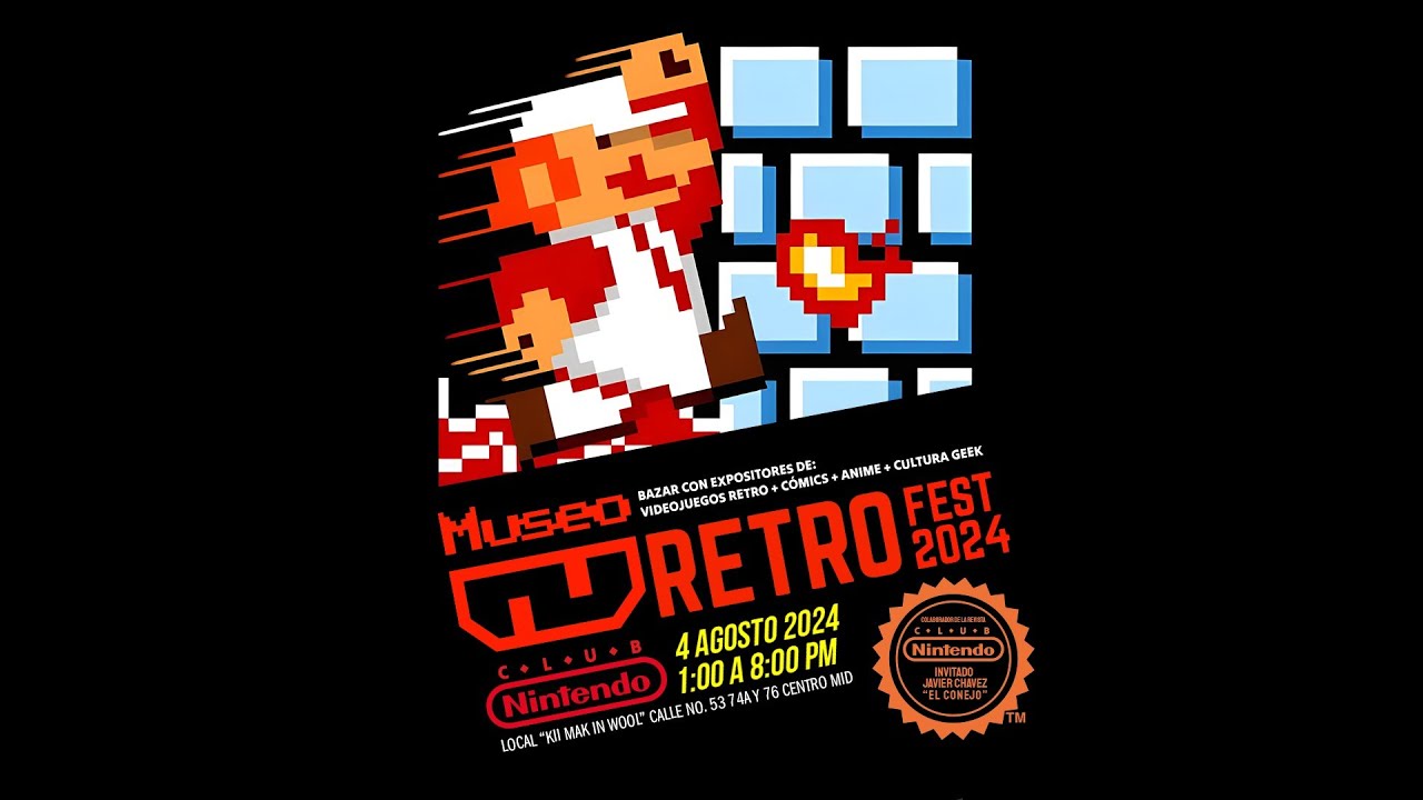 Museo N Retrofest 2024: Un Día de Videojuegos, Música y Cultura Geek ...
