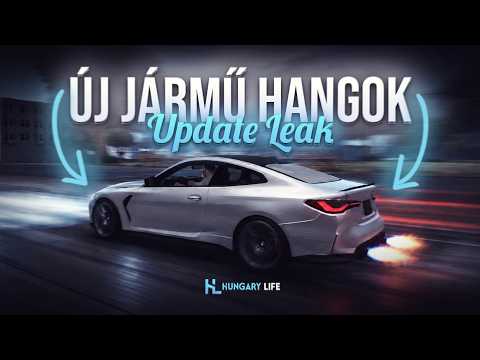 Hungary Life MTA - Új AUTÓKAT leakelek?😏 Sokkal JOBBAK a jármű HANGOK!😎