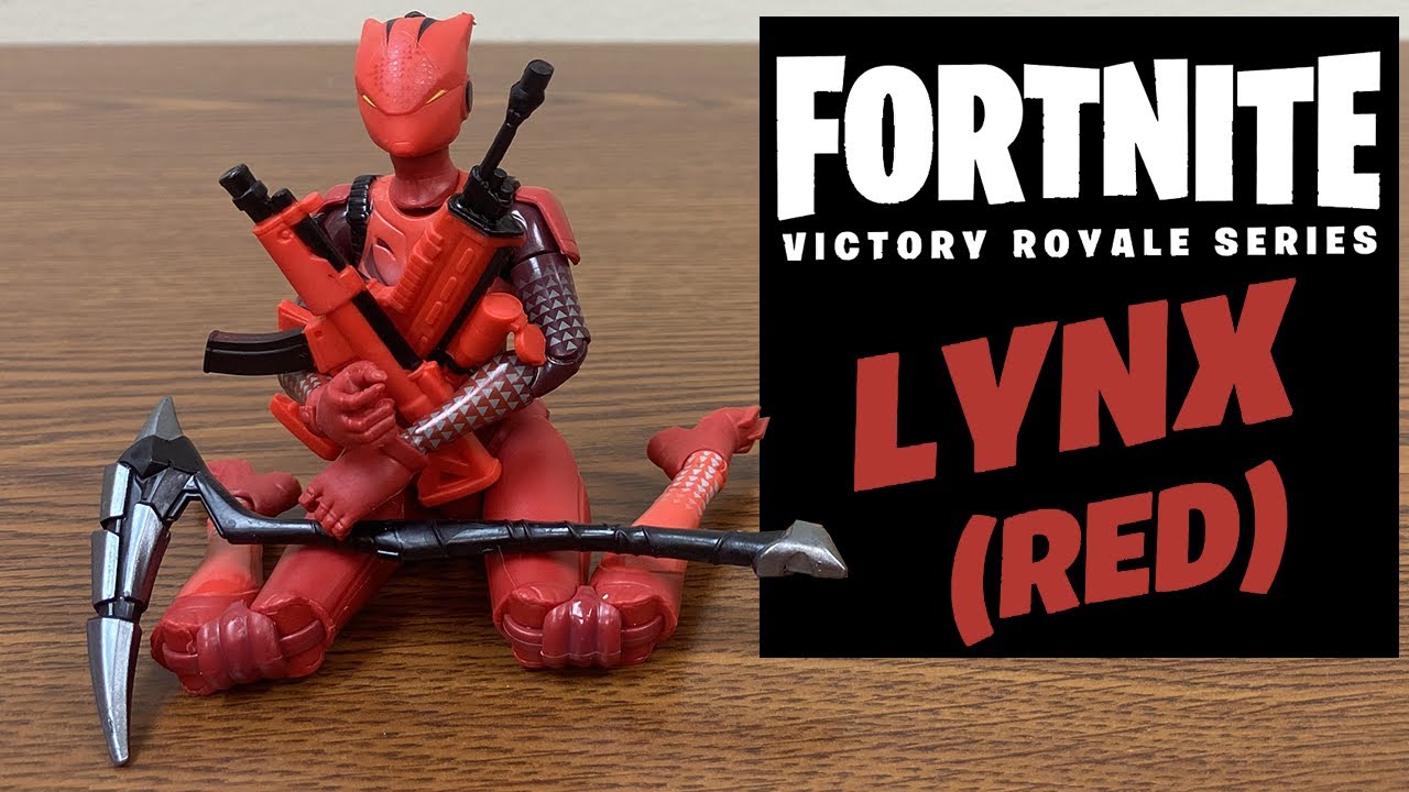 Lynx (Red) - Fortnite Victory Royale Series - Unboxing and Review - YouTube