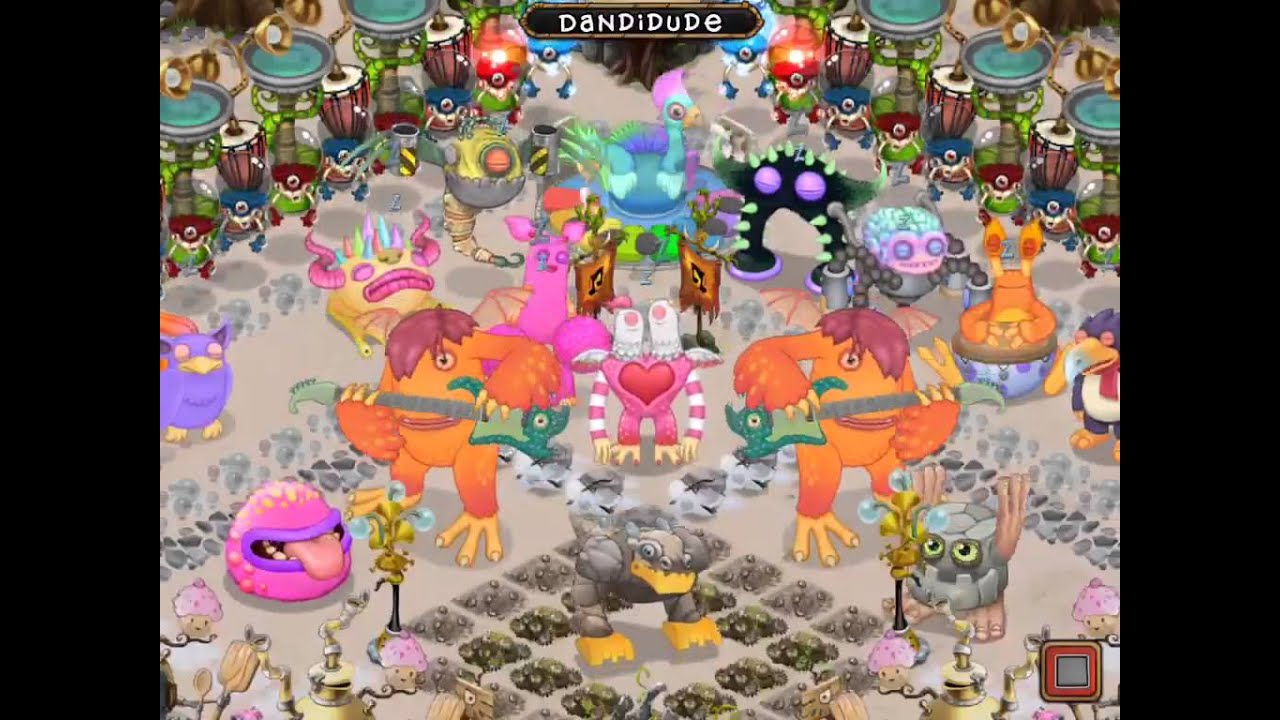 [My Singing Monsters] Quintet - Maw, Riff, Quibble, T-Rox, Noggin (Air ...