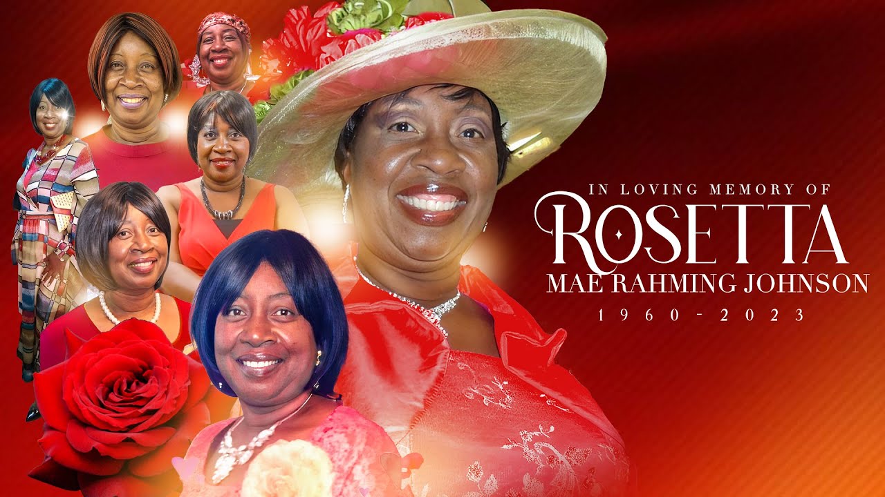 Homegoing Service for Rosetta Mae Johnson - YouTube