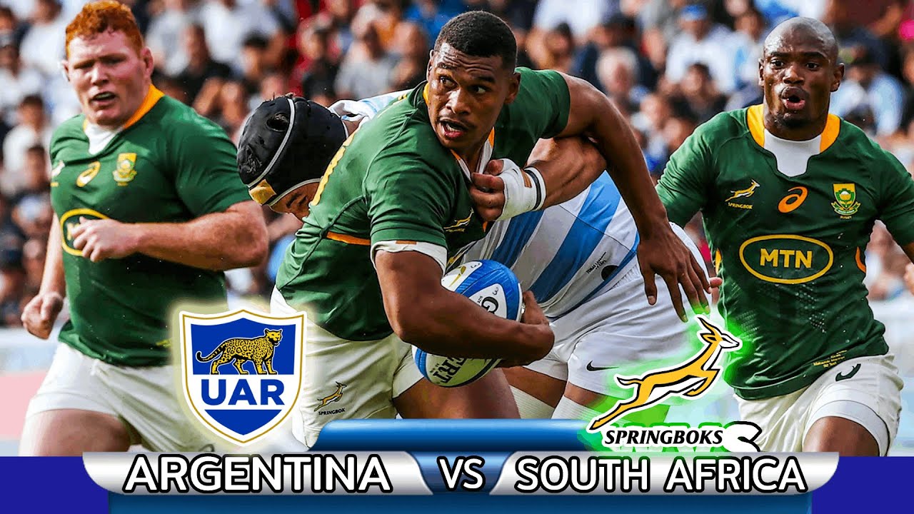 Reviewing: Argentina v Springboks Game 1 - Rugby Championship 2022 ...