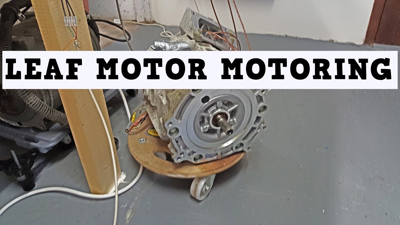 Nissan Leaf Motor Running - YouTube