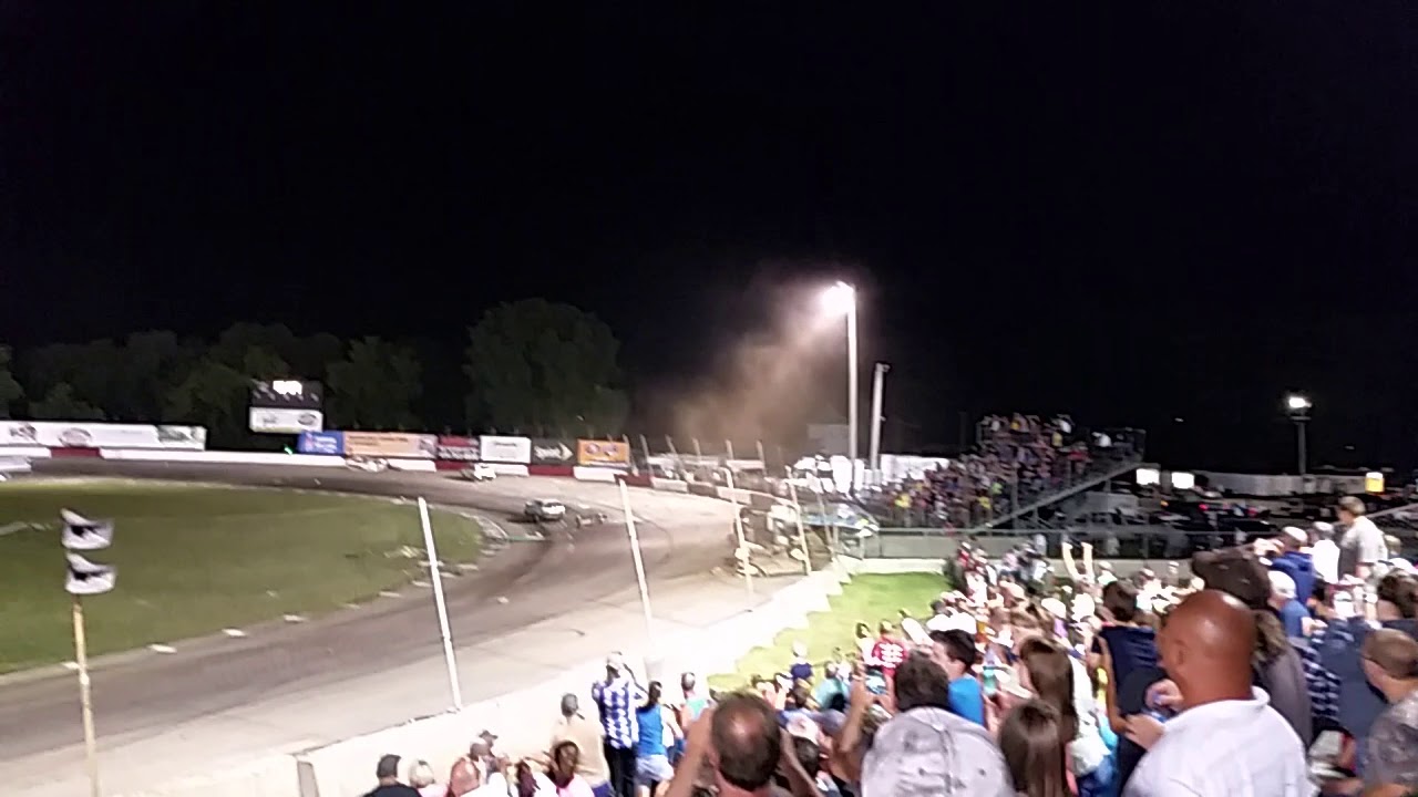 Columbus Motor Speedway Hilarious Trailer Races July 16, 2020 - YouTube