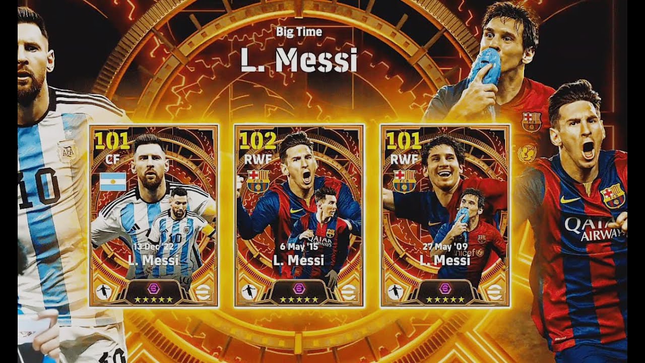 Playing With 105 Rating BIG TIME Messi CARD in eFootball 2024 . Playing ...