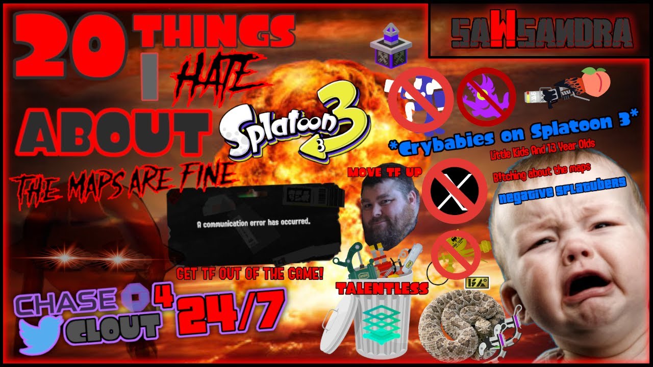 20 Things I Hate About Splatoon 3 - YouTube
