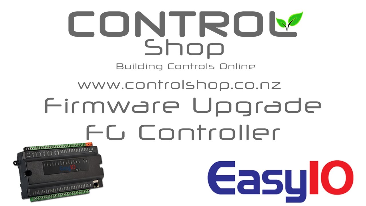 EasyIO FG - Firmware Upgrade - YouTube