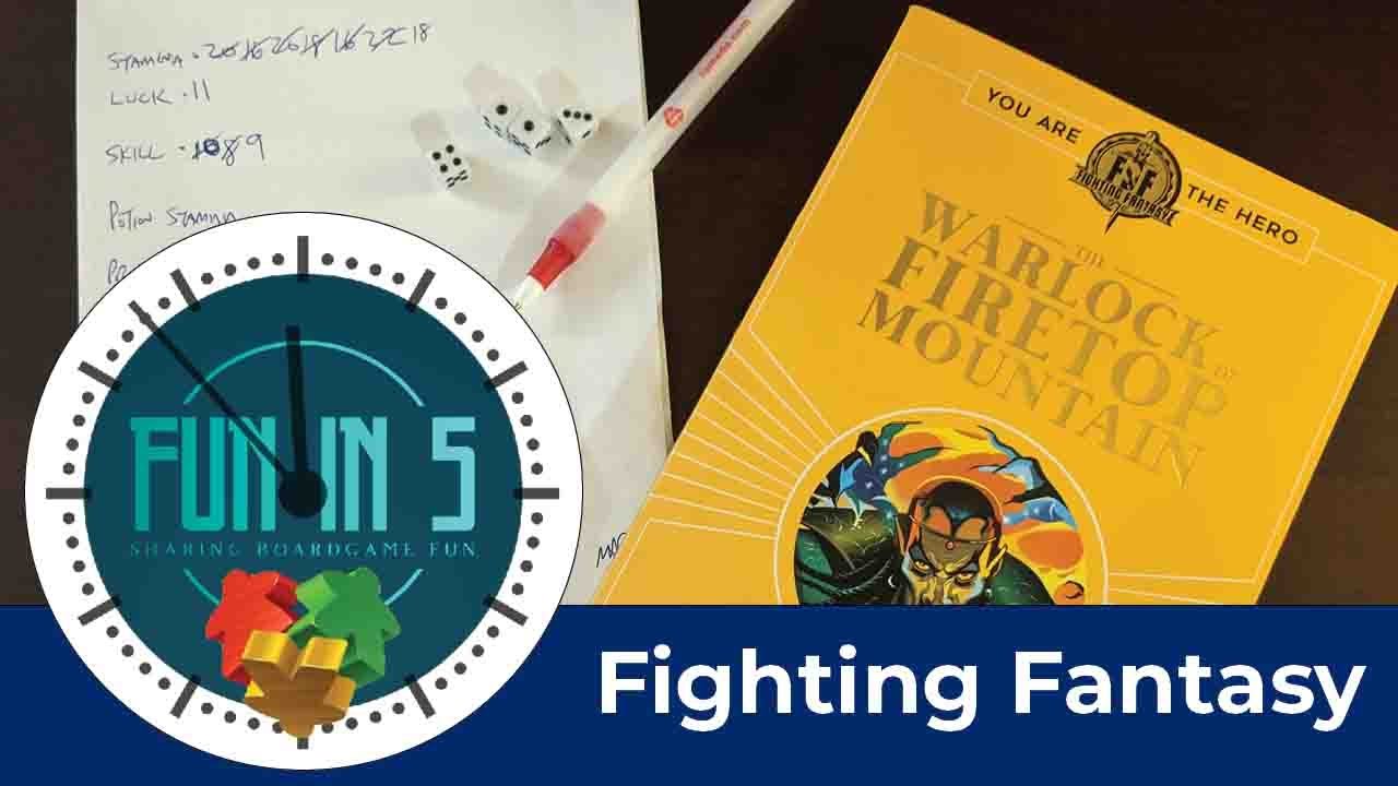 Fighting Fantasy Books Fun - YouTube