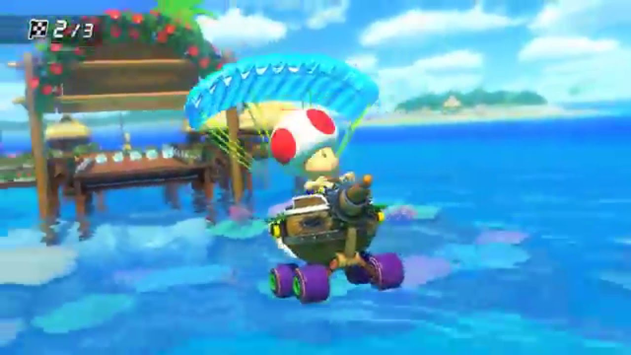 Mario Kart 8 - (DS) Cheep Cheep Beach Highlight - YouTube