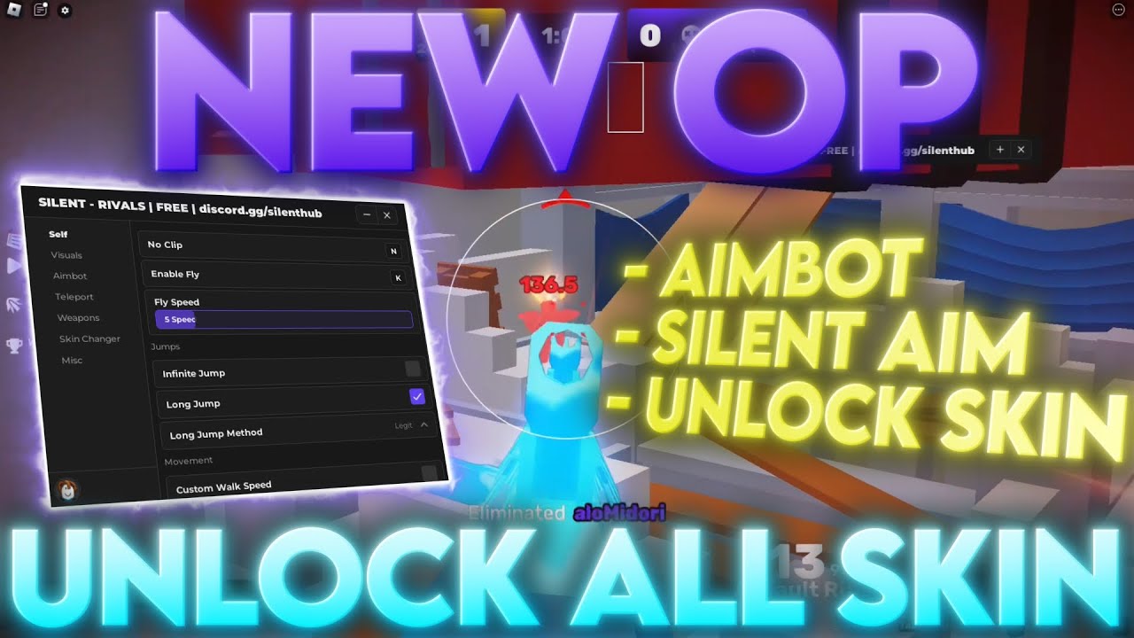 [NEW OP] Roblox Rivals *BEST FREE* Script | {AIMBOT} {SILENTAIM} | Work ...