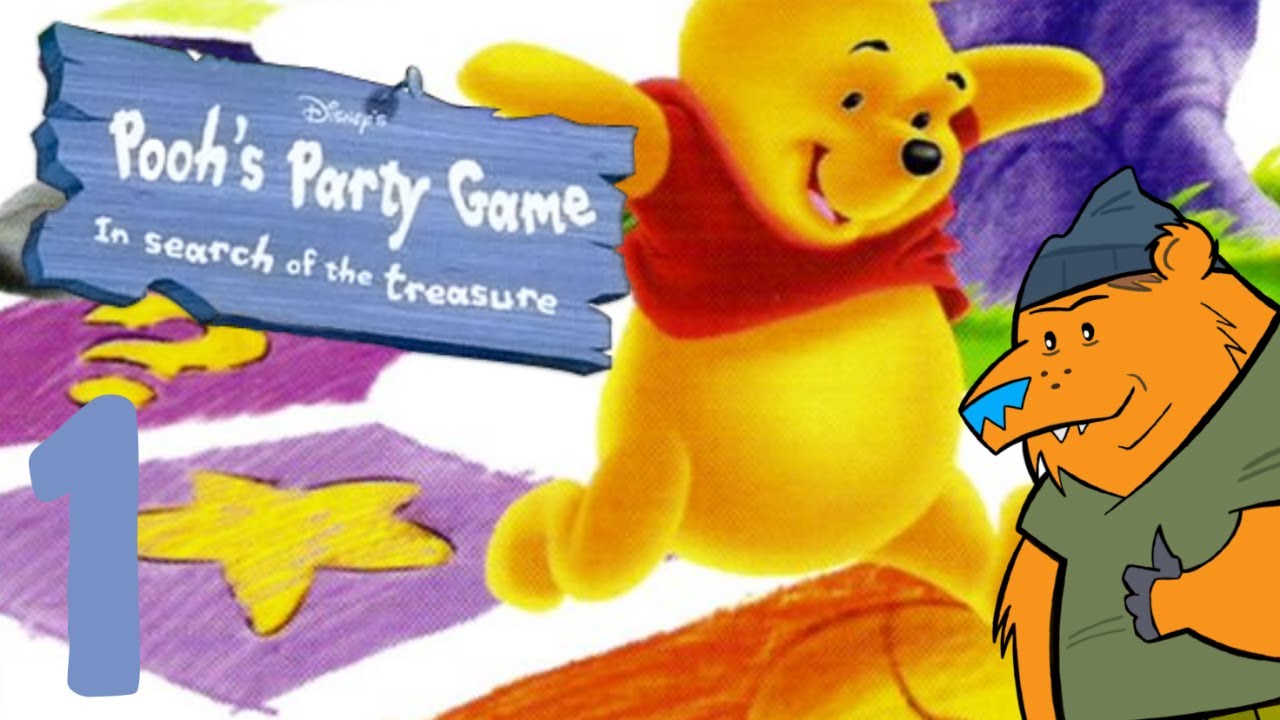 disney's pooh's party game in search of the treasure 🍯🐻 part 1 ...