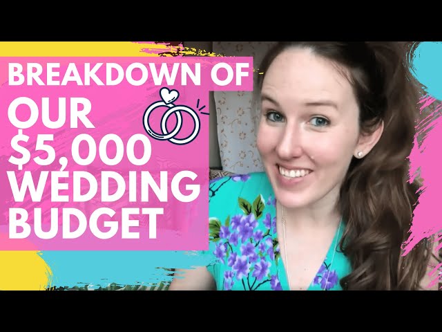 On A Budget Wedding 5000