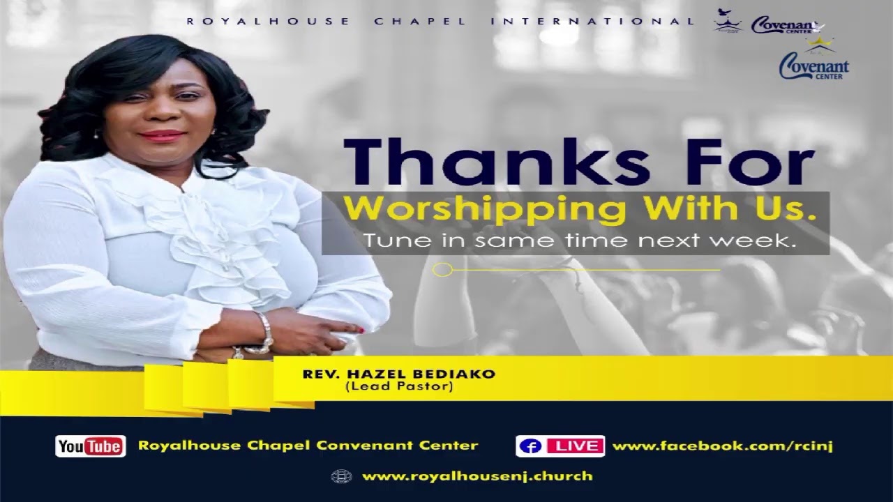 It Is My Time | Rev. Hazel Bediako | RHC Covenant Center - YouTube