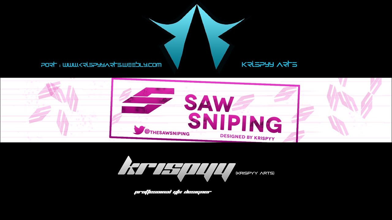 Saw Sniping Banner Speed Art By KrispYY - YouTube