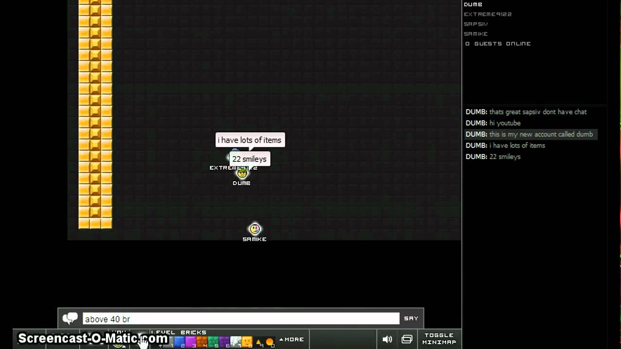 Everybody Edits New Account - YouTube