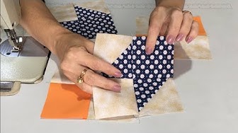 Lindíssimo BLOCO de PATCHWORK Fácil de COSTURAR 😍💗 - YouTube