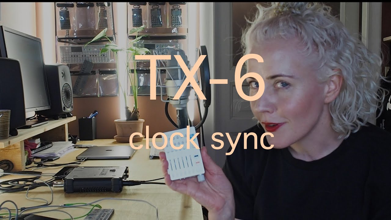 TX-6 clock sync tutorial - YouTube
