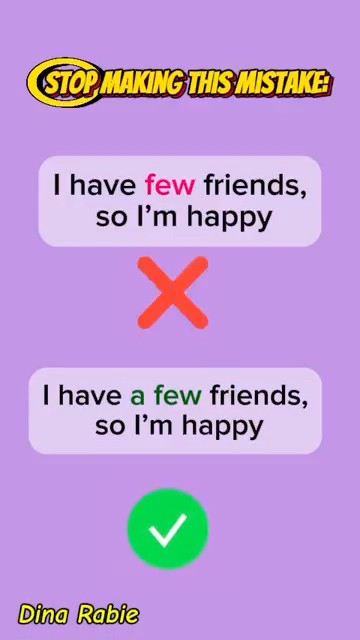 The Tiny Difference That Changes Everything: Few vs. A Few #shortsfeed - YouTube