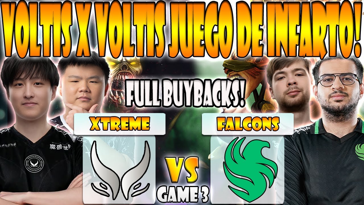 FALCONS VS XTREME BO3[GAME 3]ATF, MALR1NE, SKITER VS AME, XINQ, XM ...