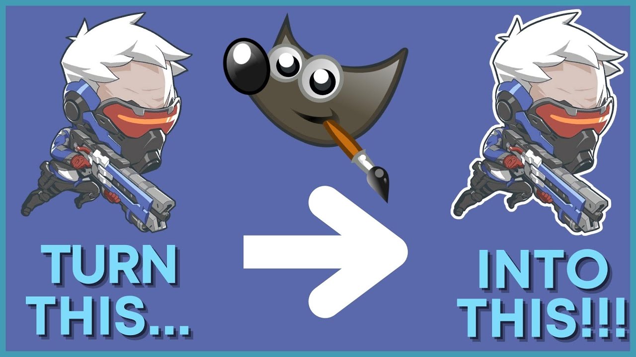 How To Outline An Image In Gimp? - Thumbnail Outline Youtube | Outline ...