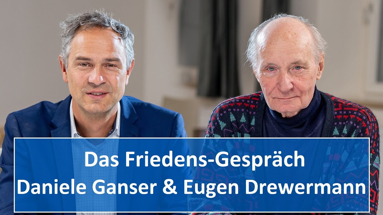 Daniele Ganser und Eugen Drewermann: Das Friedens-Gespräch - YouTube