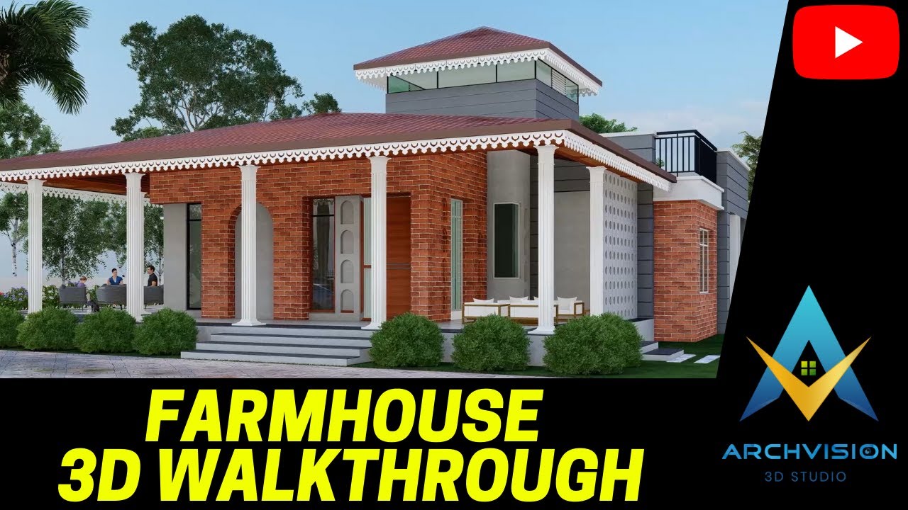 Beautiful Farmhouse Design | Low Budget Farmhouse Design Walkthrough ...