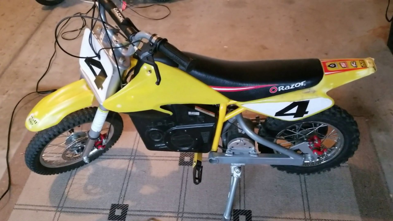 Razor MX650 36V Lithium Battery Upgrade - YouTube