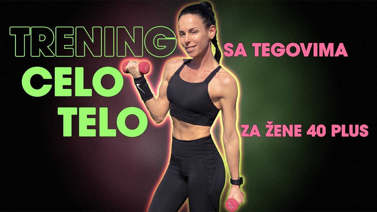 20 minuta – kućni trening za celo telo (vežbe sa tegovima) - za žene ...