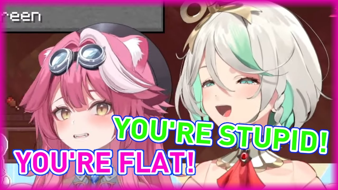 Raora And Cecilia Love To Tease Each Other [minecraft Collab] Youtube