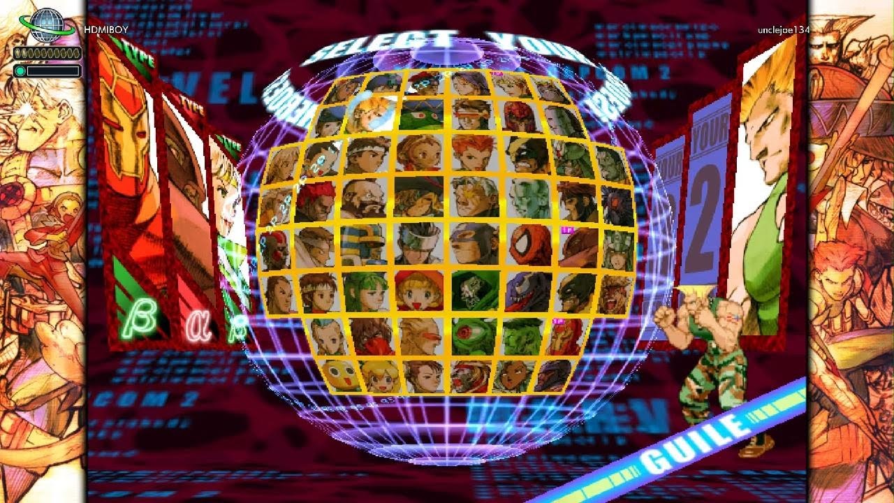 MARVEL vs. CAPCOM Fighting Collection: Arcade Classics Rank Match Guile ...