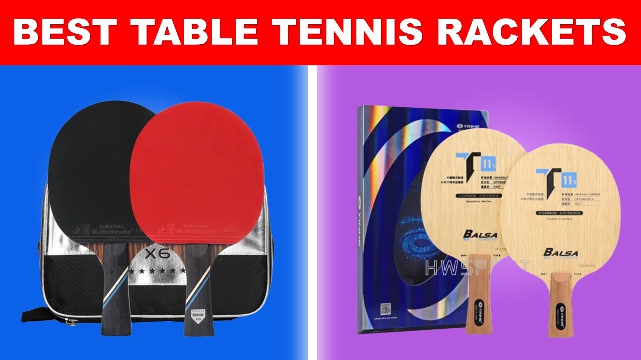 Top 5 Best Table Tennis Rackets in 2025 on AliExpress - YouTube