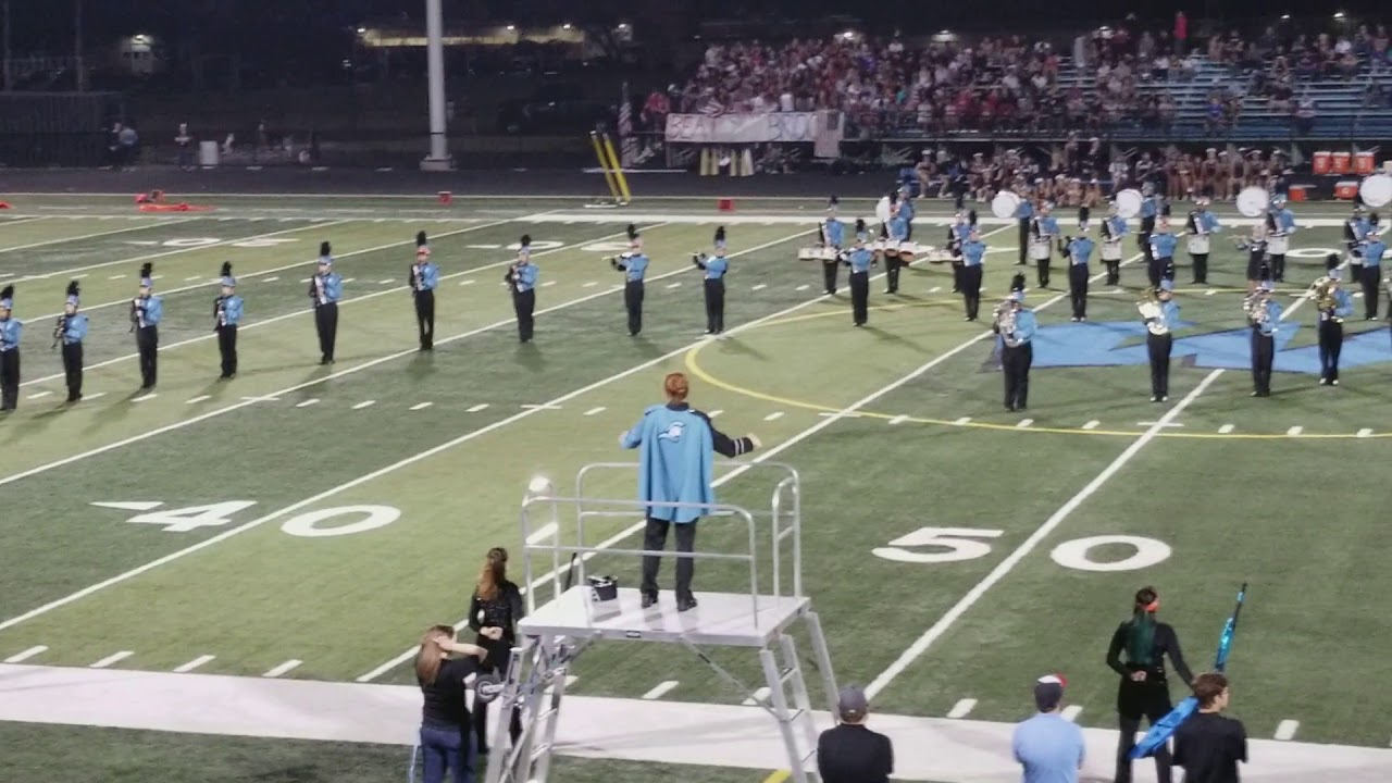 WBHS Marching Band 9 14 Halftime Show - YouTube