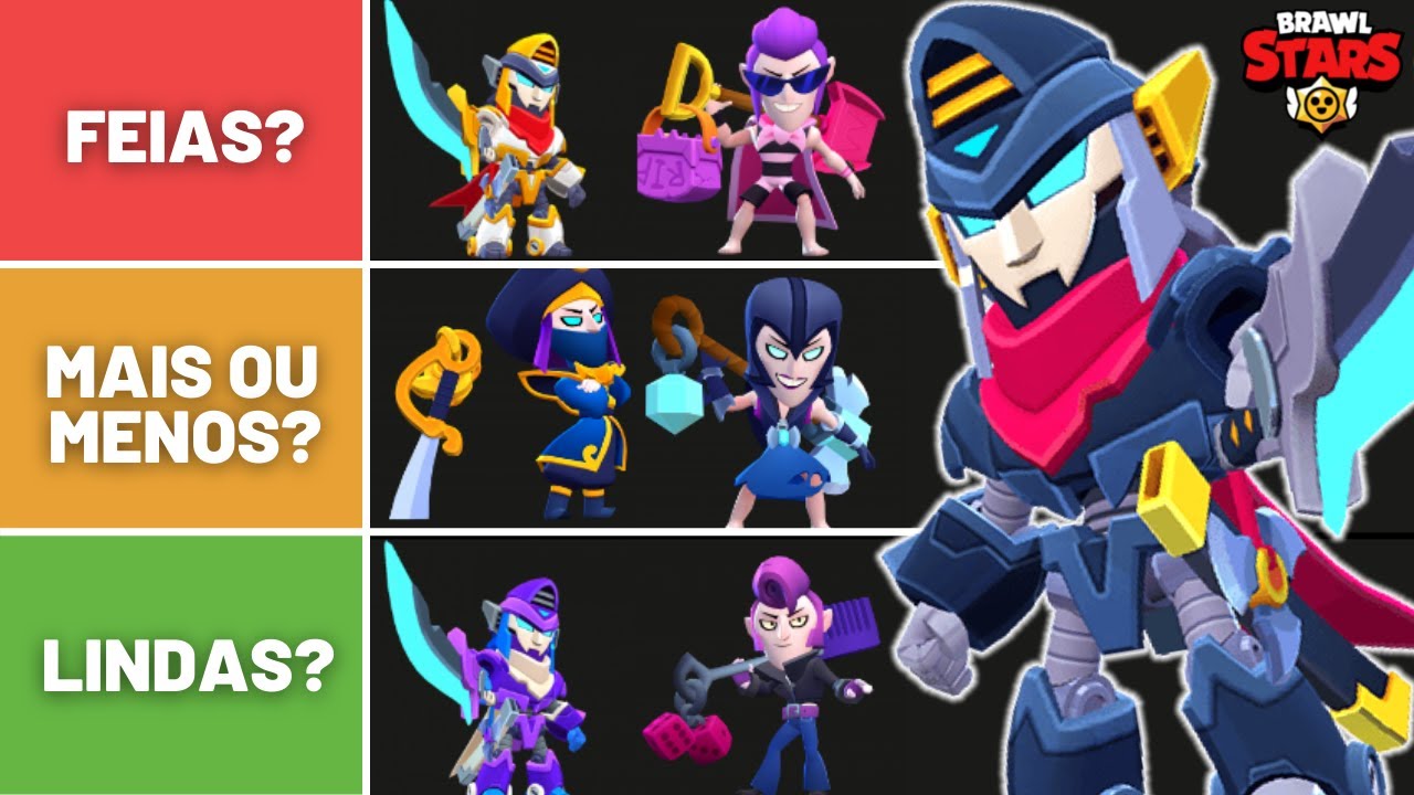 Ranqueando Todas Skins do Mortis do Brawl Stars [Tier List] - YouTube