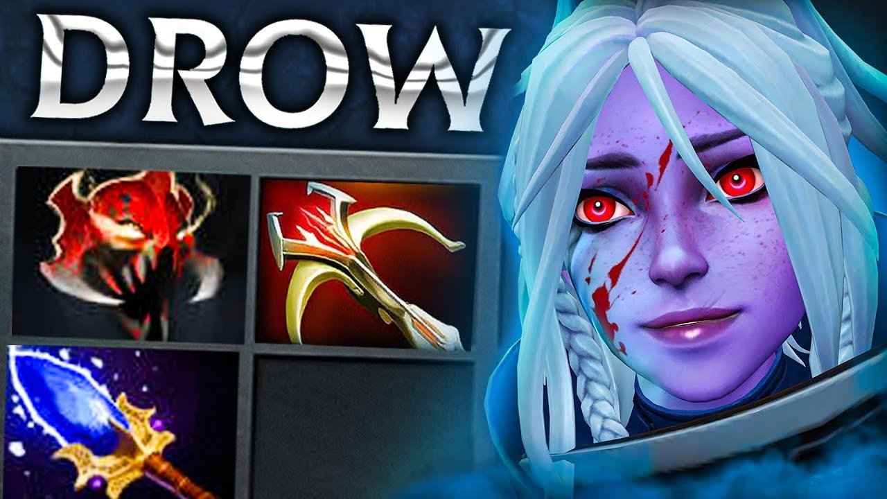 How to OWN the GAME with this DROW BUILD 🔥 - YouTube