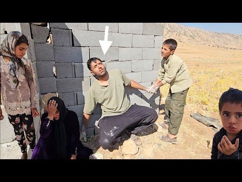 Father's sudden illness in the middle of building a bathroom in the desert.