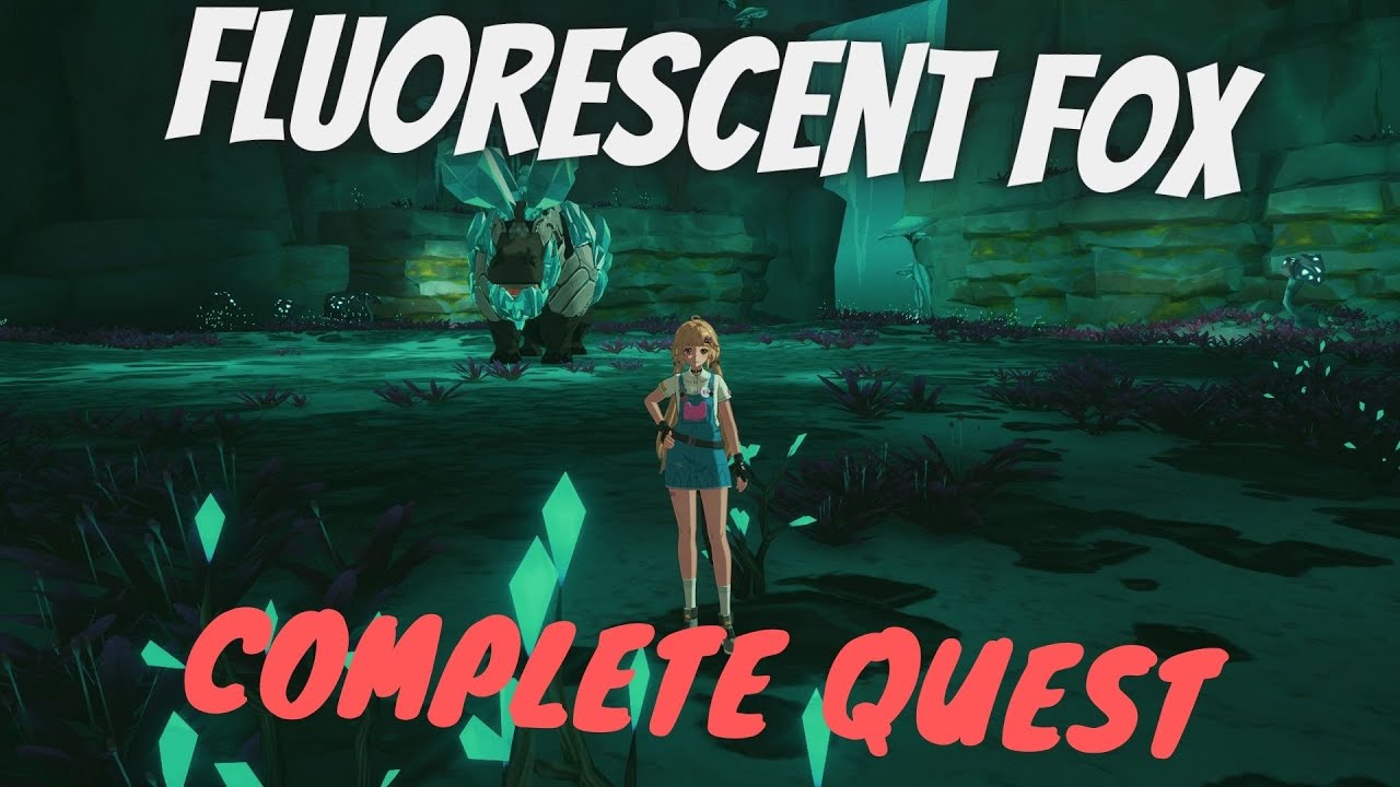 FRIENDLY FLUORESCENT FOX DOTS | OBTAIN RED NUCLEUS | THIRD CITY | TOWER ...