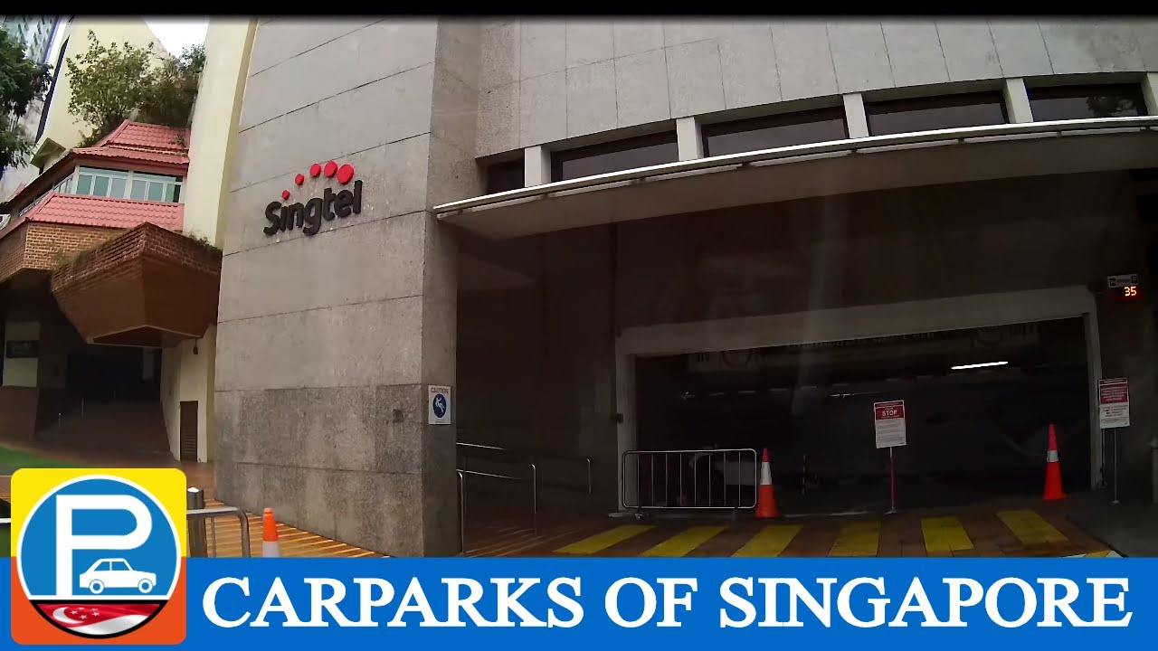Singtel Comcentre Car Park - YouTube